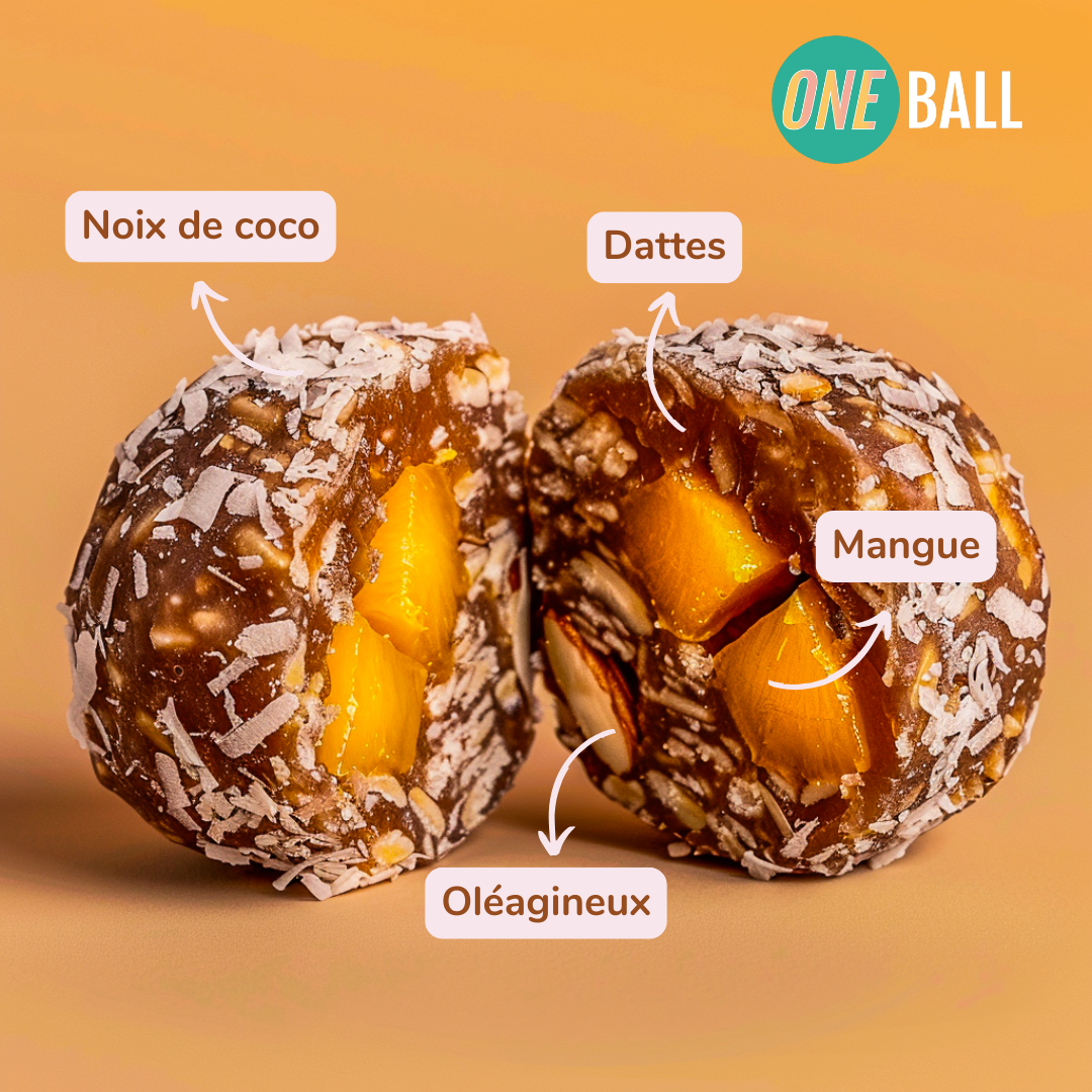 Pack Energy Balls Mango-Coco – One ball food